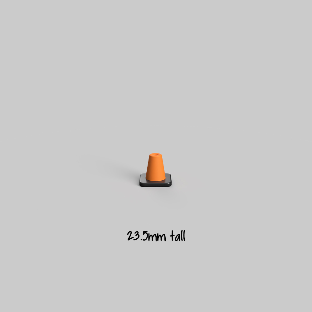 Modular Traffic/Construction Cone (Tabletop Miniatures) by Whadup ...