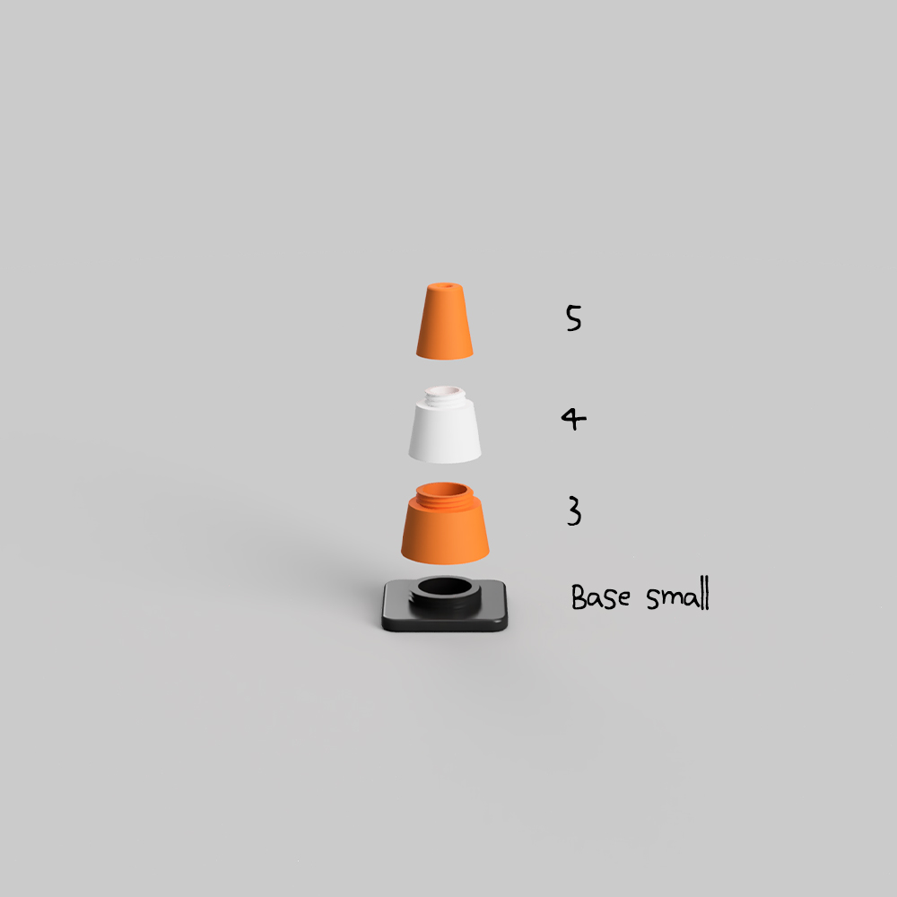 Modular Traffic/Construction Cone (Tabletop Miniatures) by Whadup ...