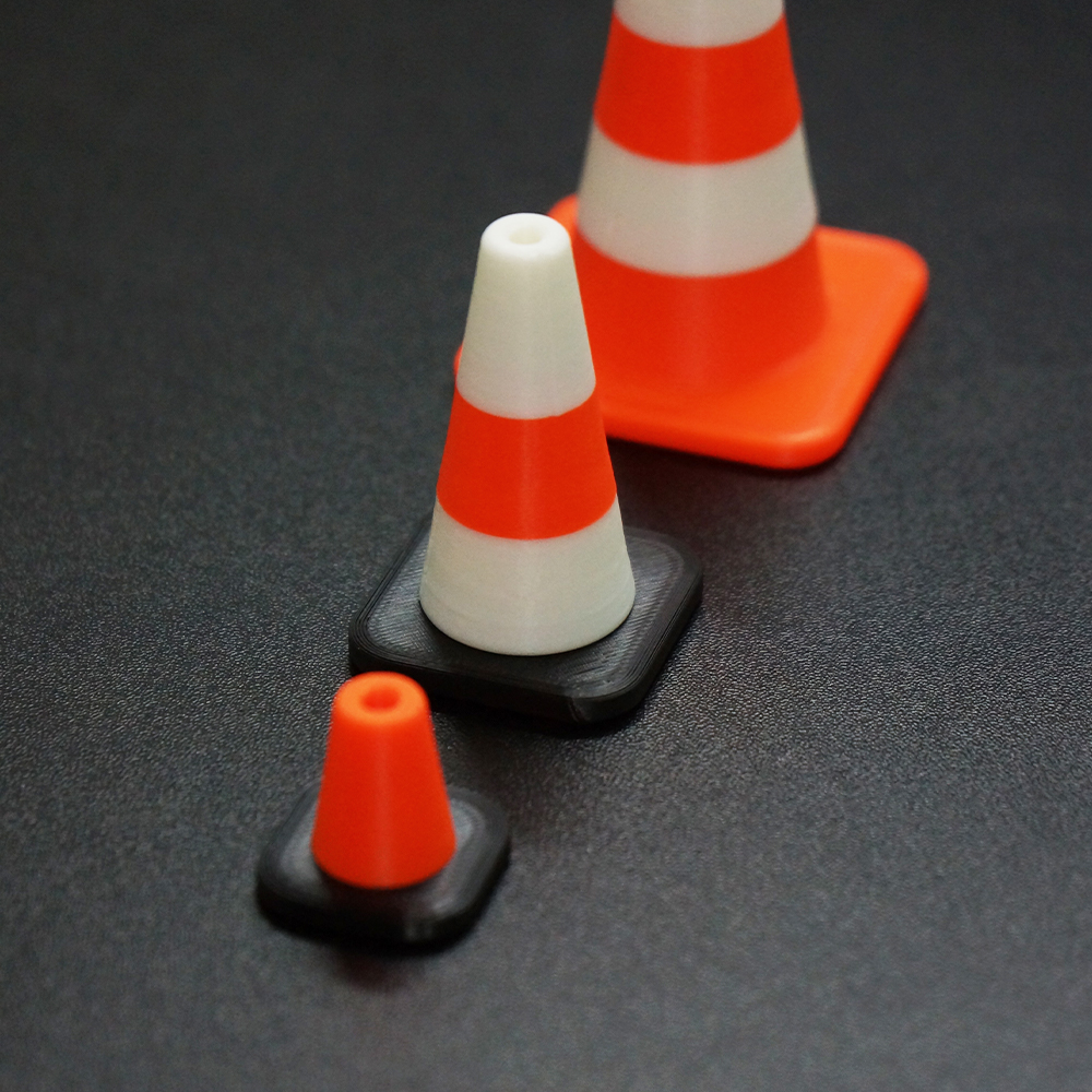 Tabletop Miniatures - Modular Traffic/Construction Cone by Whadup ...