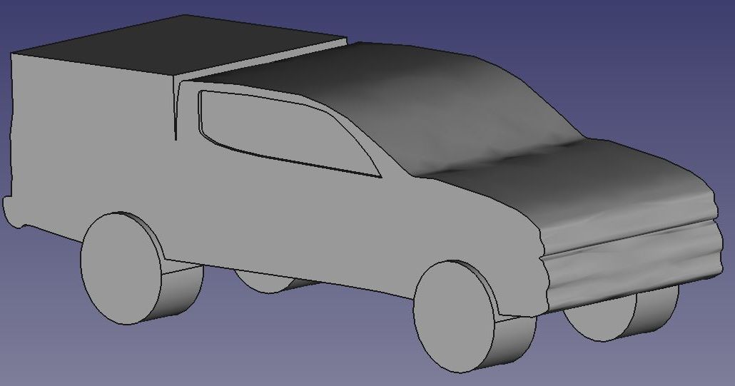 SA 2018 XLS Double Cab Ranger with Canopy Model by PieterV3D | Download ...