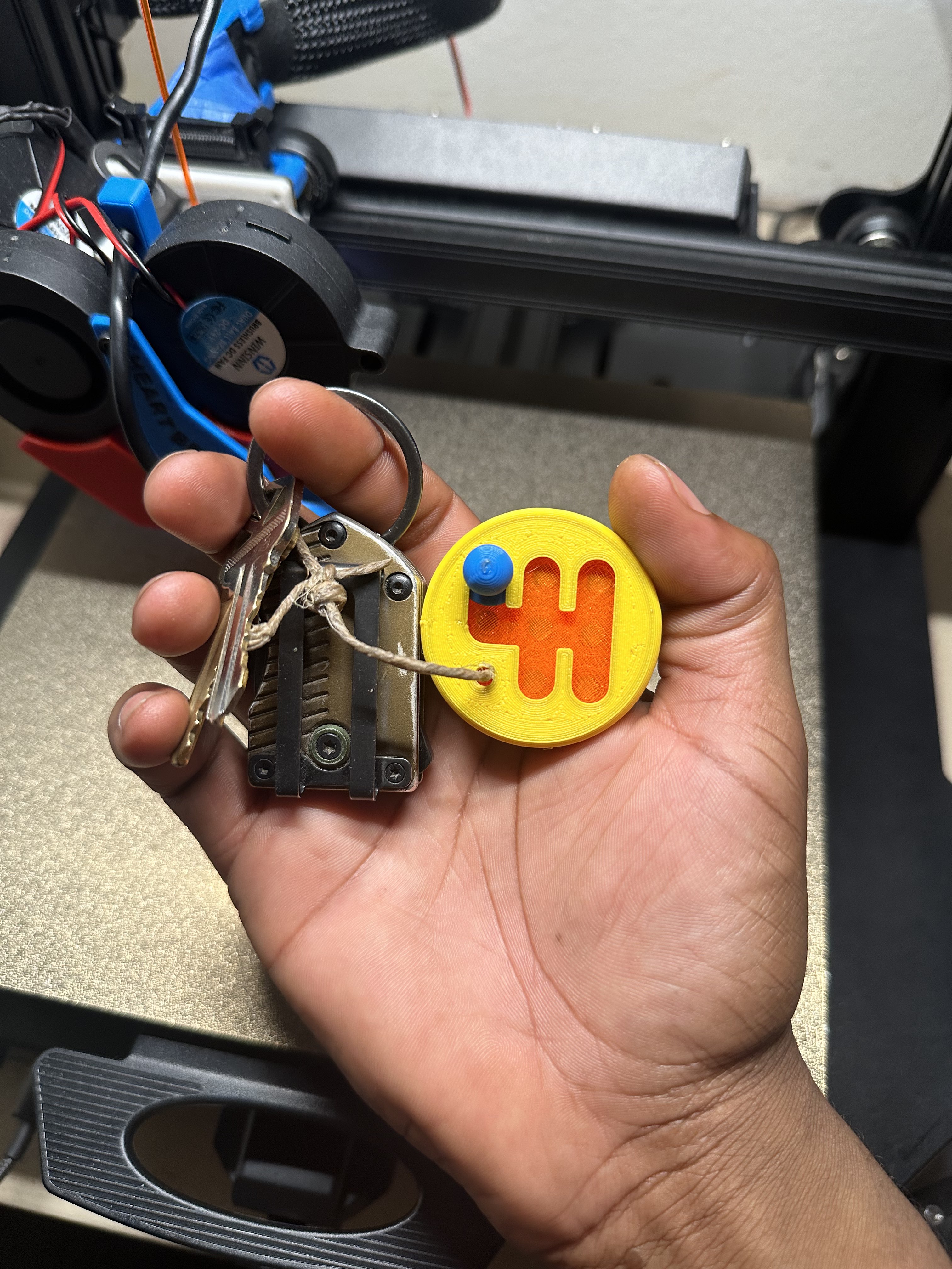 Magnetic Shifter Keychain Fidget Toy by tbkMAKER | Download free STL ...