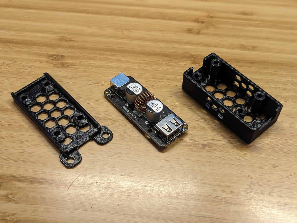 IP6518 DC to 5V USB-A/C Buck Converter Case by bulbasaur0 | Download ...