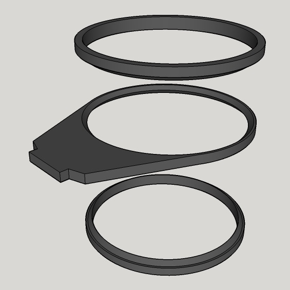 WINCH SELF TAILING STRIPPER RING by Marcelino | Download free STL model ...