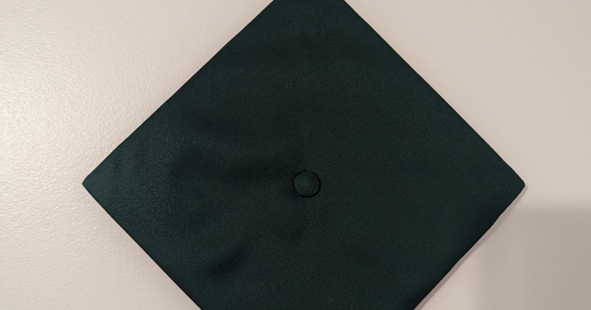 Graduation Cap Wall Mount by Blamb31 | Download free STL model ...
