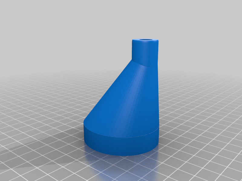 Powder through die and funnel by Clinton | Download free STL model ...