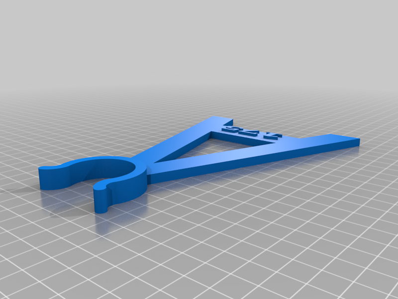 Caravan waste pipe stand by Clinton | Download free STL model ...