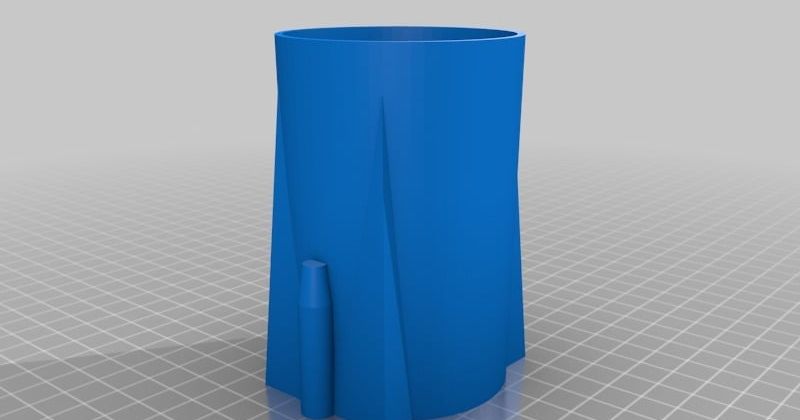 Replacement square powder hopper by Clinton | Download free STL model ...