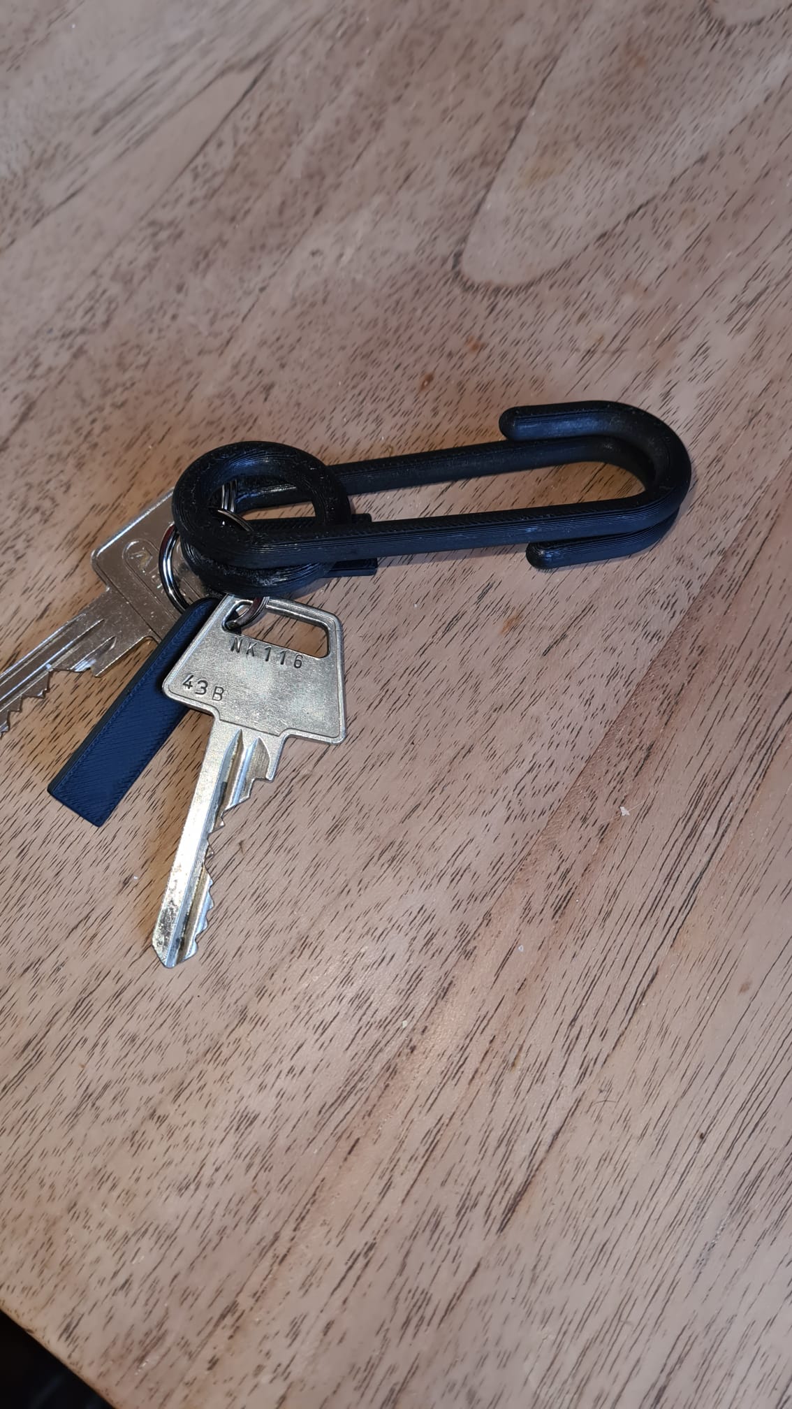 Easy reconfigurable keyhook by Barrie Vermazen | Download free STL model | Printables.com