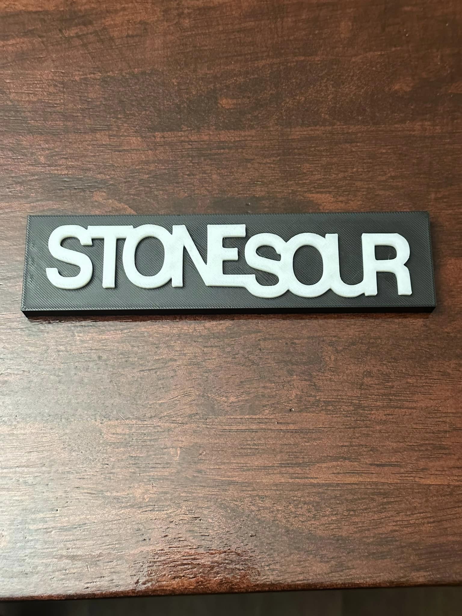 Stonesour Band Sign by rsnider2 | Download free STL model | Printables.com