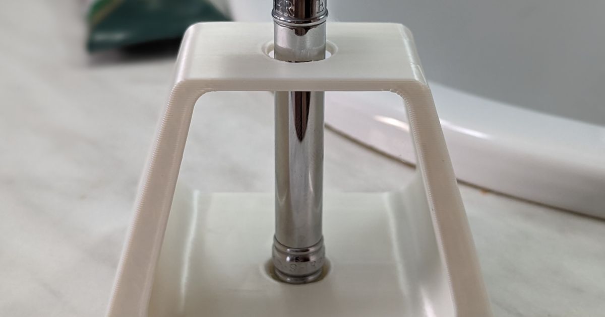 Safety razor stand by JGR | Download free STL model | Printables.com