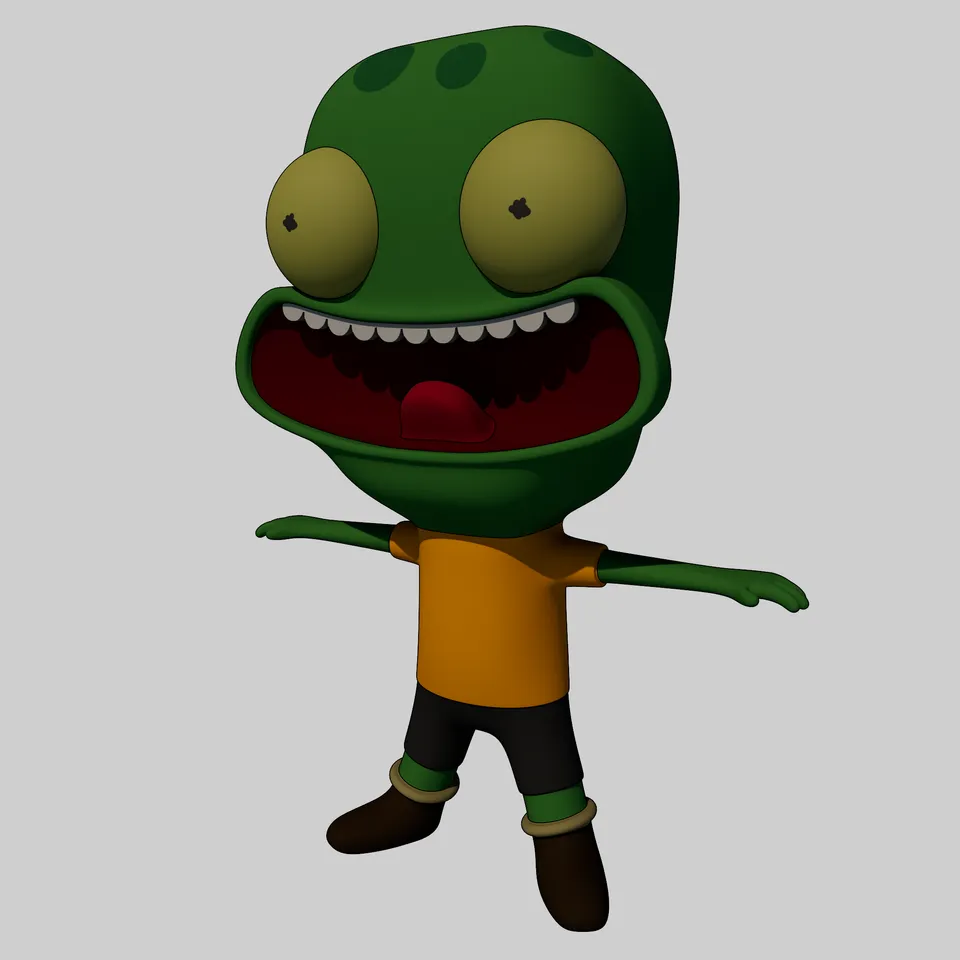 Terry - solar opposites by renderman | Download free STL model ...