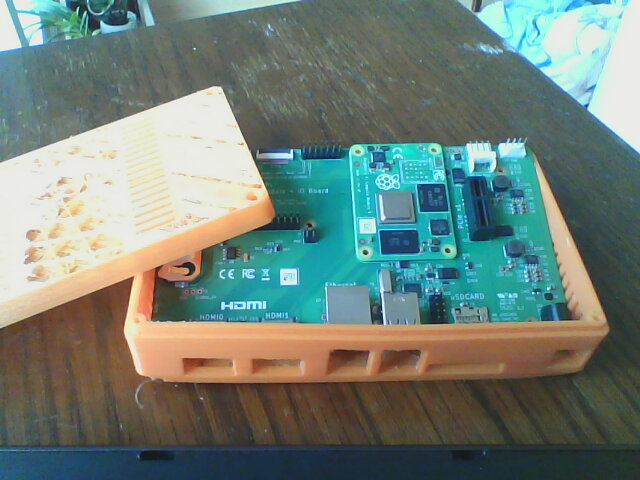 Raspberry Pi Compute Module 4 IO Board Enclosure by Sveinar | Download ...
