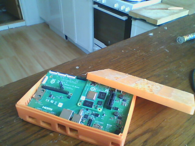 Raspberry Pi Compute Module 4 IO Board Enclosure by Sveinar | Download ...