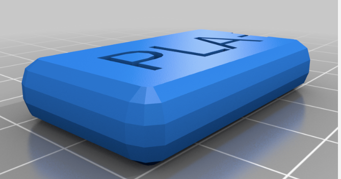 PLA Name plate with 10x3 magnet hole by thecivvie | Download free STL ...