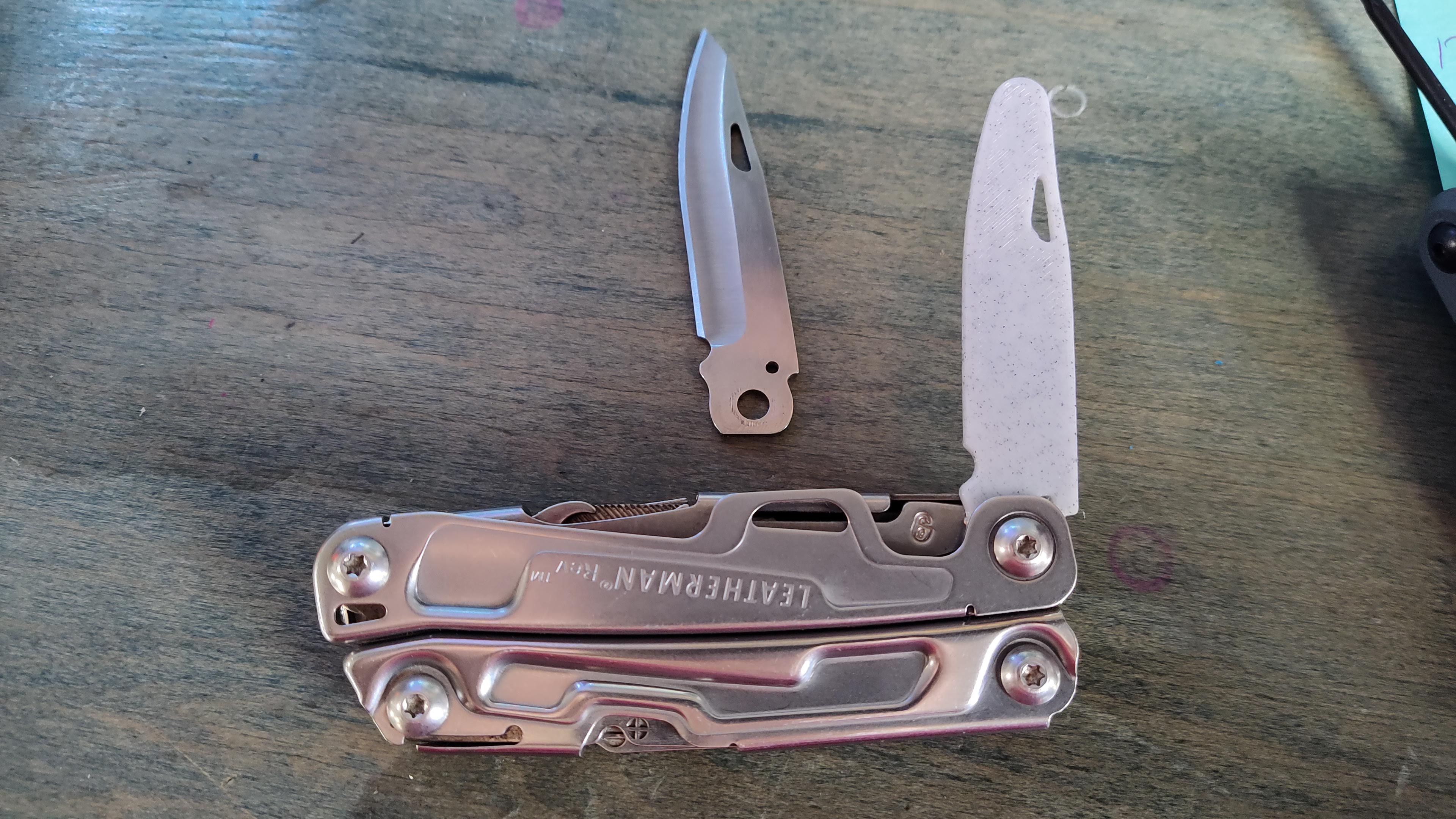 Leatherman Rev School Friendly Knife Blade by Computer_Panda | Download ...