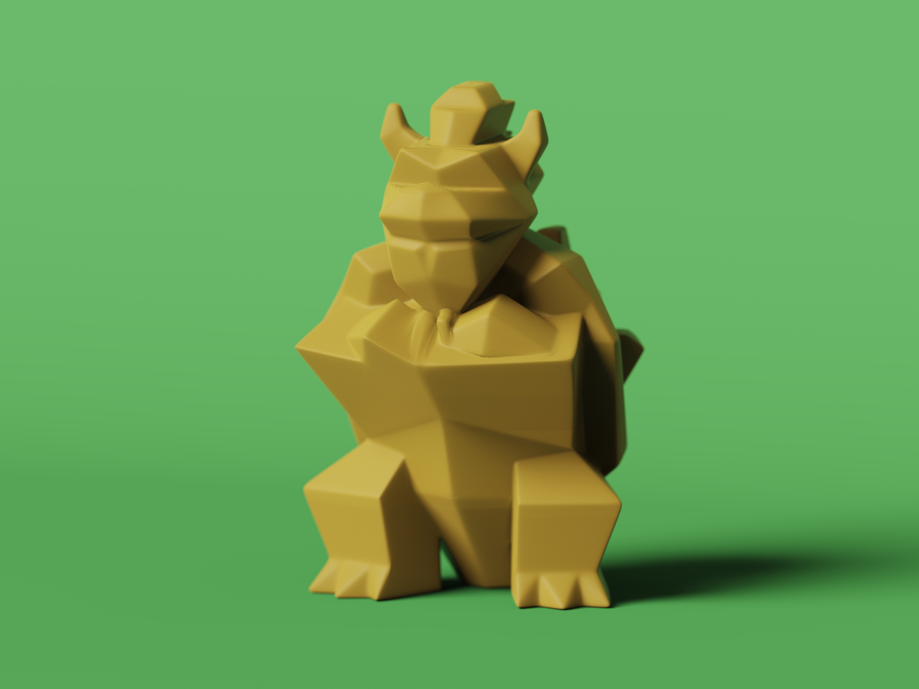 Low-poly Bowser - Remastered by Agustin Arroyo | Printables Store