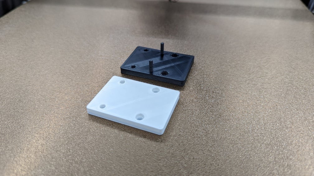 Ender 5 Filament Sensor Spacer/Mount w/Micro Swiss Dual Gear Extruder ...