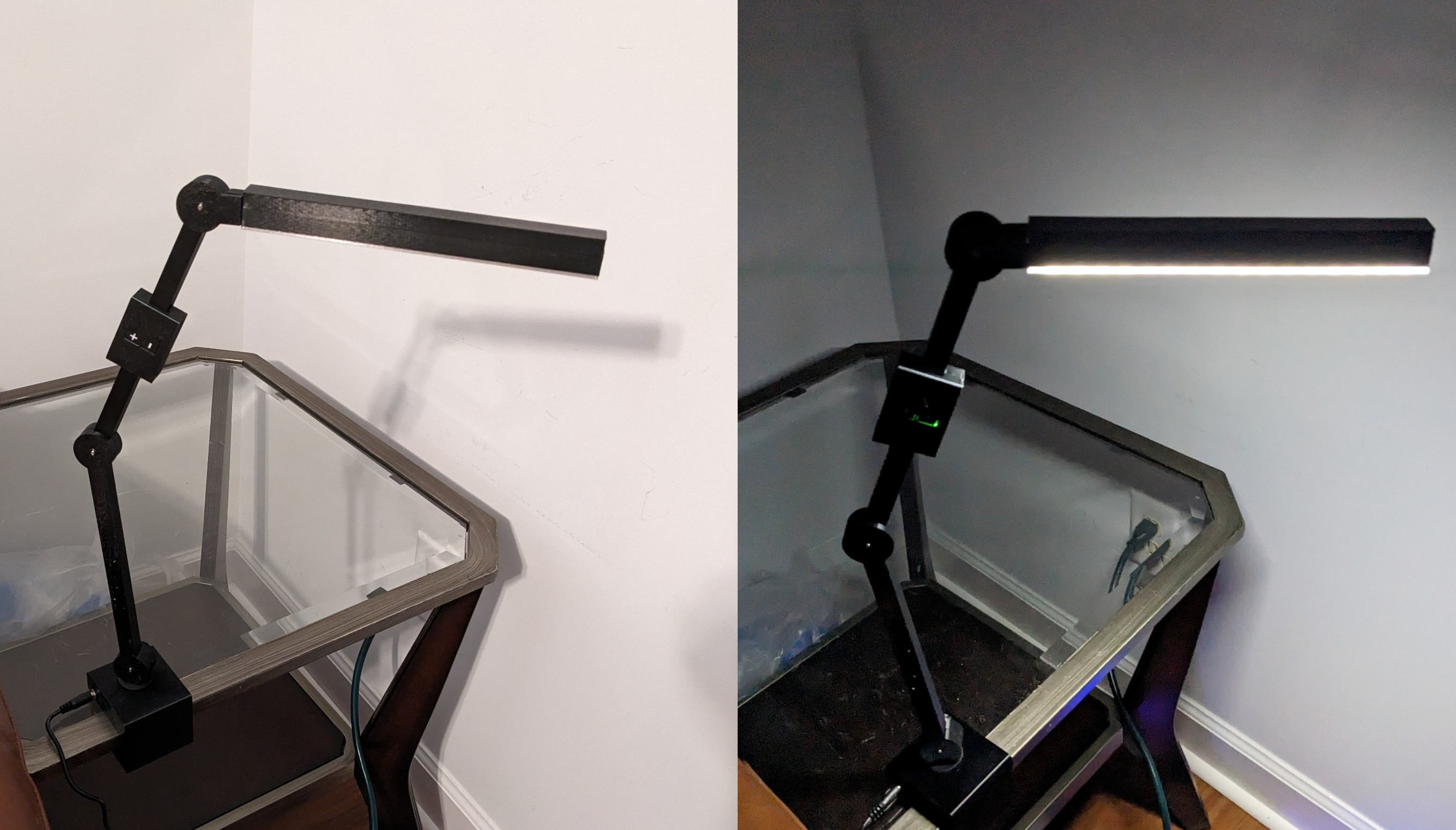 Articulated Dimmable LED Bar Lamp by Steve DeGroof | Download free STL ...