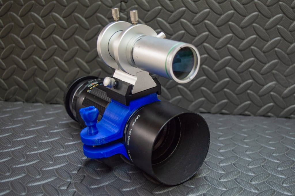 mini guide scope lens mount by Fredraket | Download free STL model ...