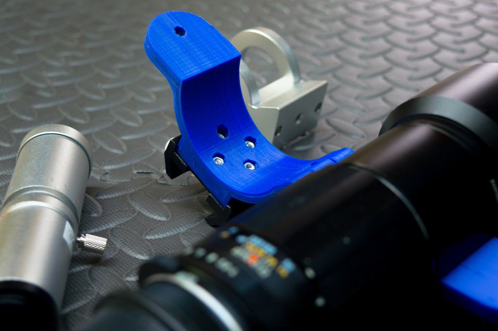 mini guide scope lens mount by Fredraket | Download free STL model ...