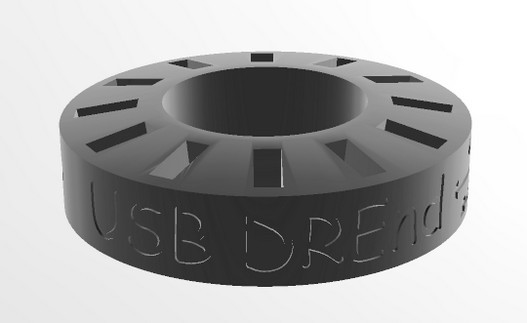 USB Holder DREnd by DREnd59 | Download free STL model | Printables.com