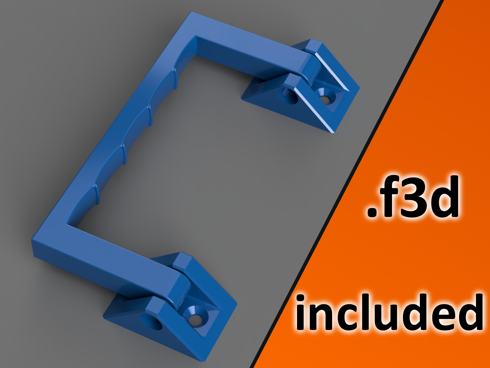 Toolbox Handle Parametric by MrMesh | Download free STL model ...