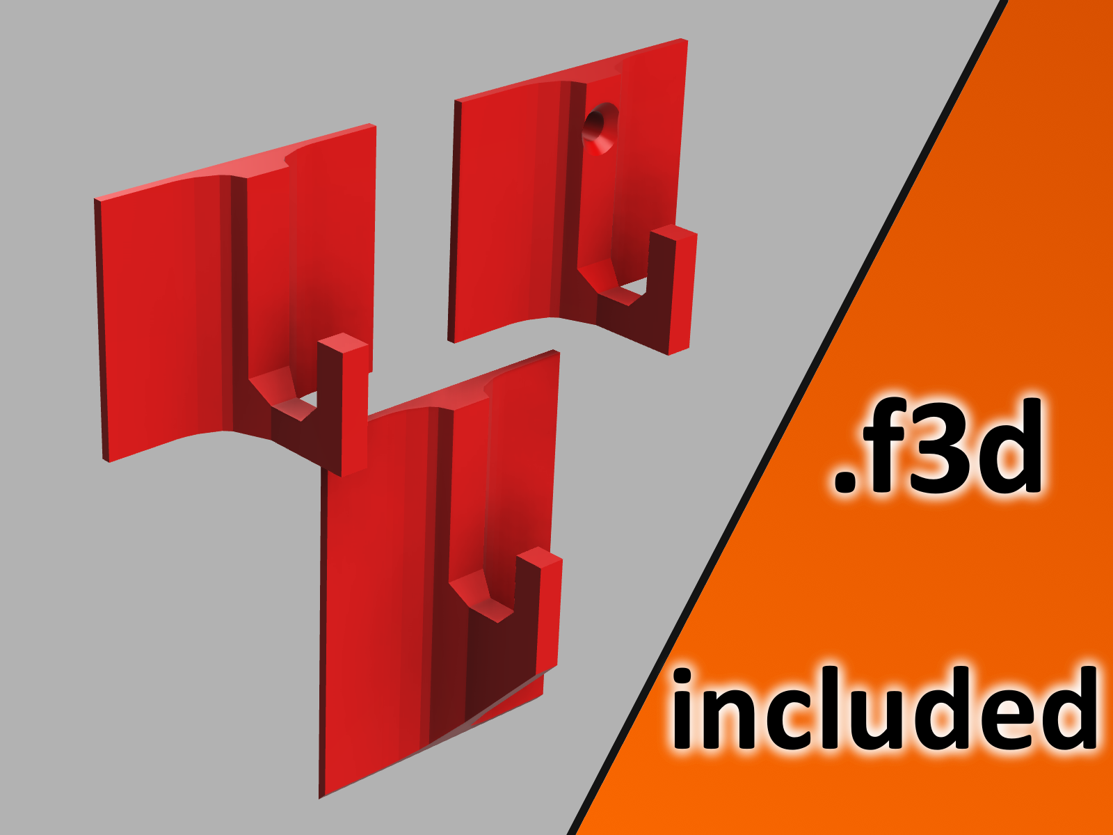 Wall Hook Multiple Mounting Options by MrMesh | Download free STL model ...