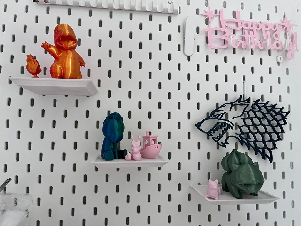 Pegboard shelf (Ikea Skadis) by Harti | Download free STL model ...