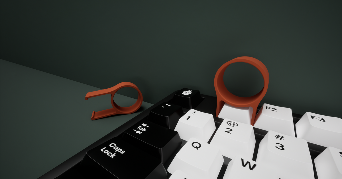 Simple Modern Keycap Puller by Johnisthabigboss | Download free STL ...