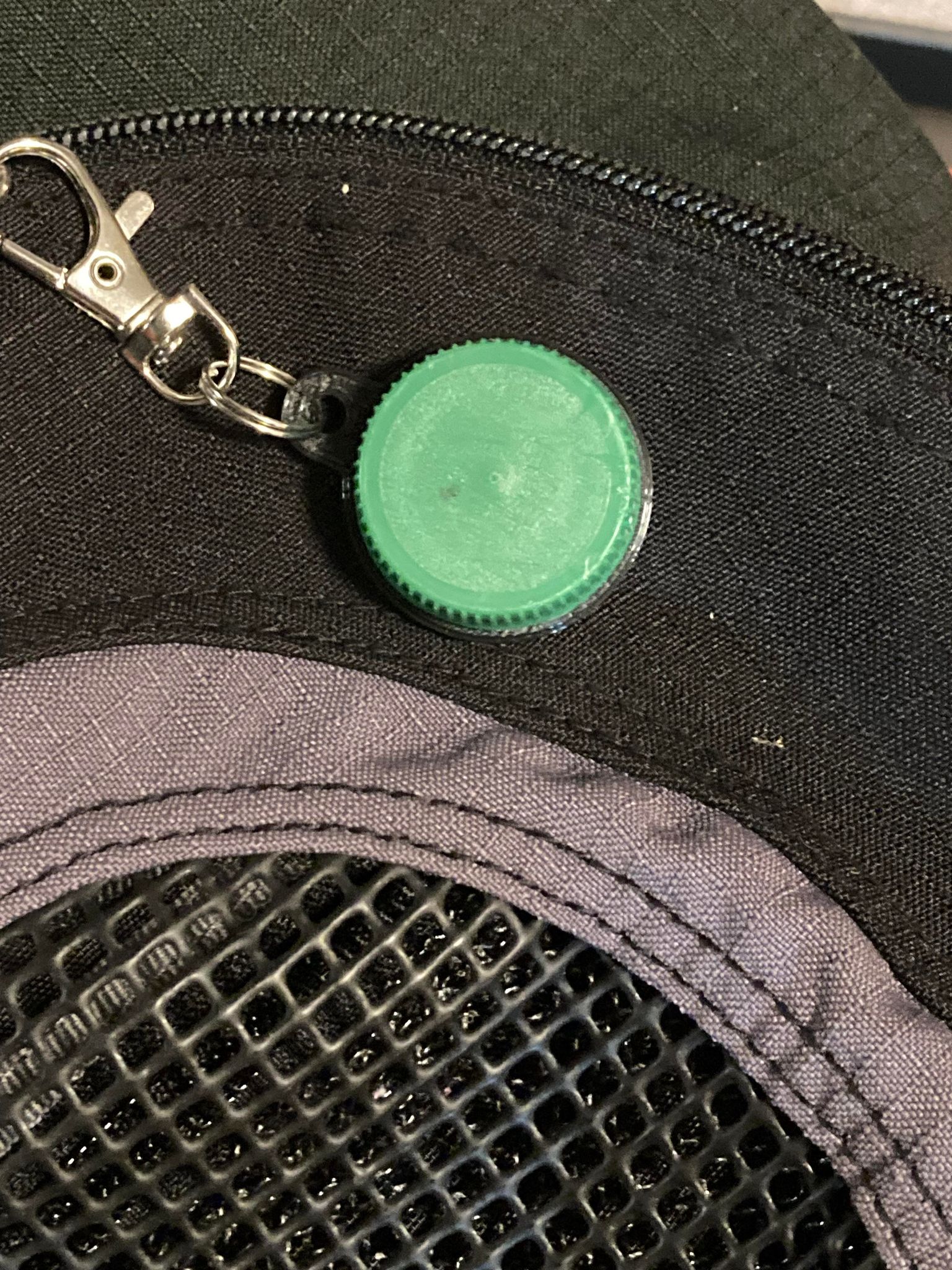Recycled Plastic Bottle Cap Key Chain Storage Organizer - Varying ...
