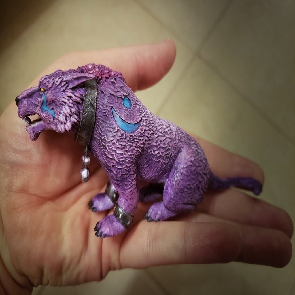 Night Elf Druid Cat Form by FatesEnd | Download free STL model ...