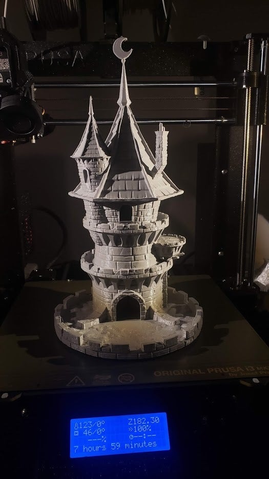 Make of FATES END - DICE TOWER - FREE WIZARD TOWER! by Soup | Download ...