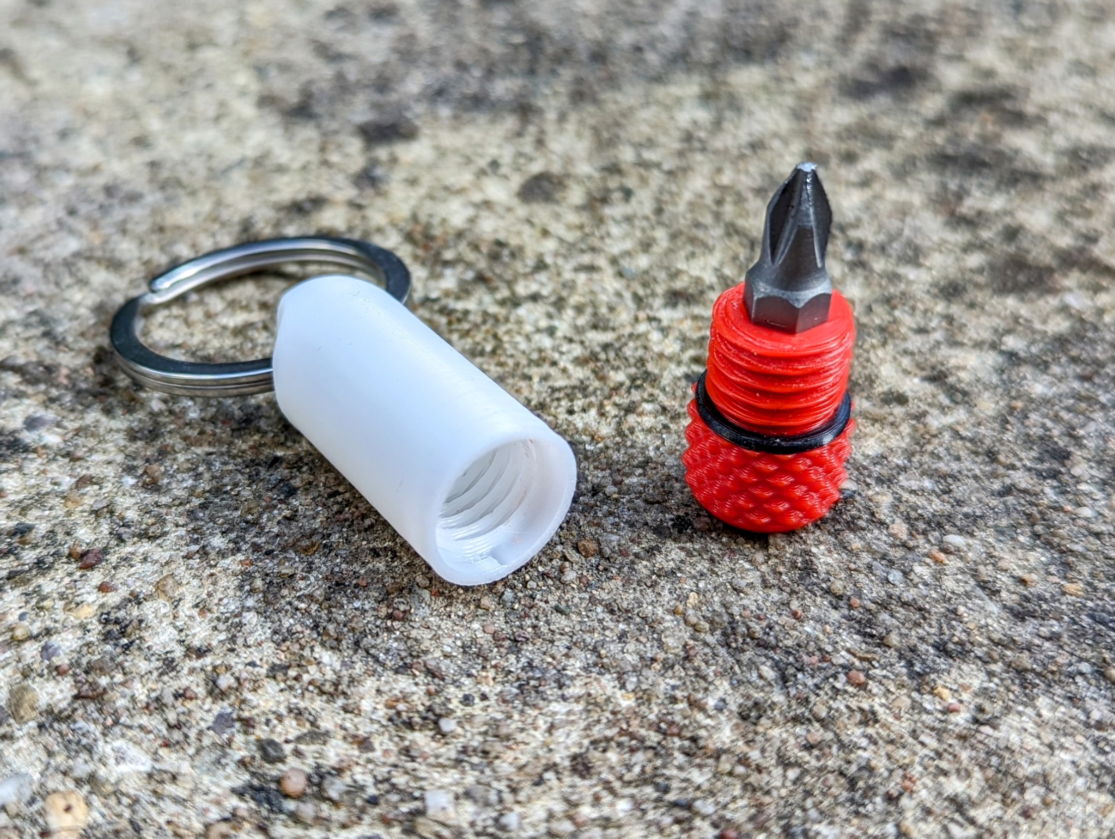 Mini Bit Driver Keychain by blecheimer | Download free STL model ...