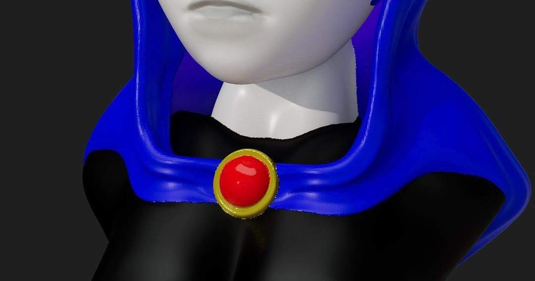 Teen Titans Raven par Jomny | Téléchargez gratuitement un modèle STL ...