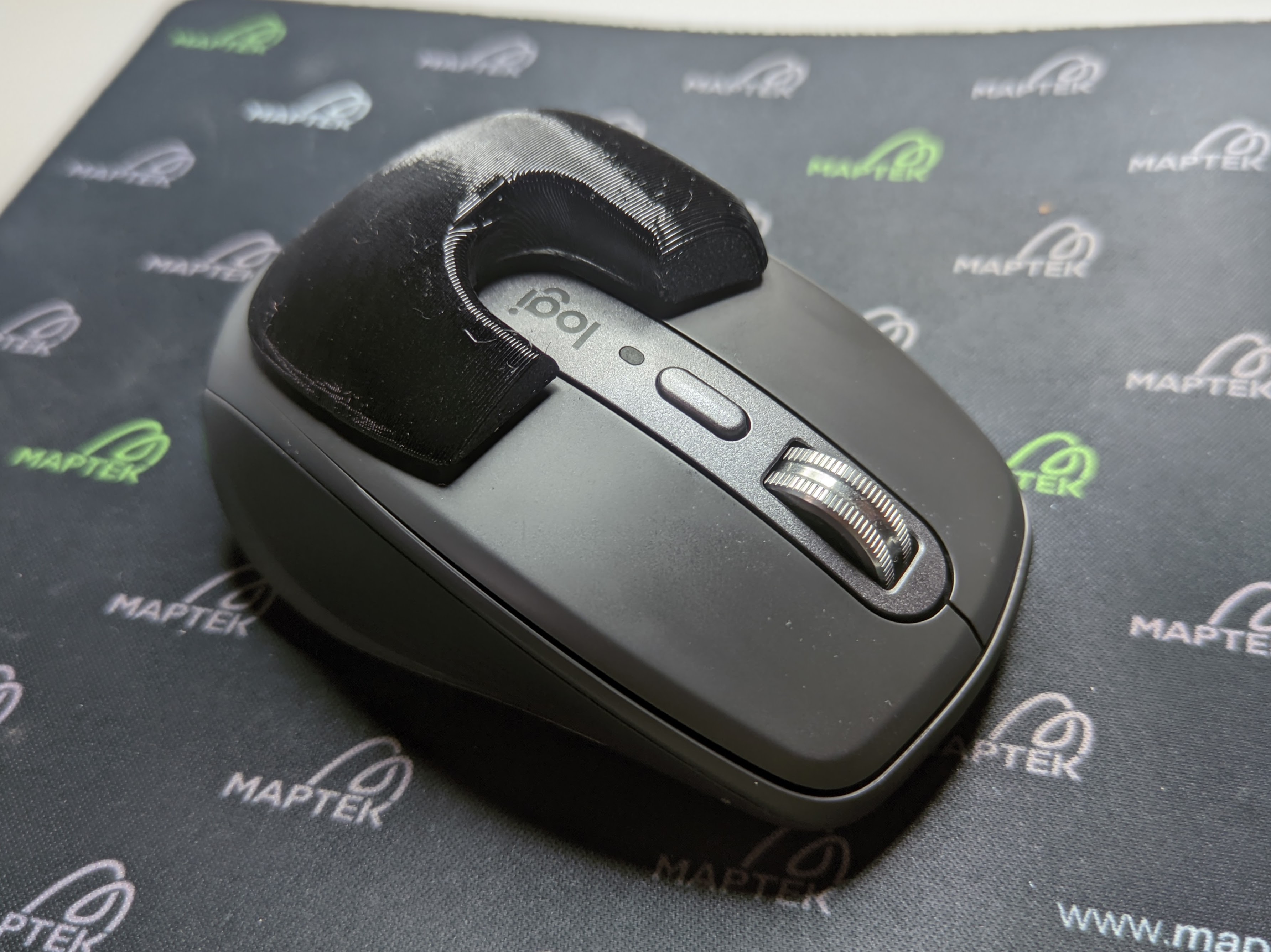 MX Anywhere 3S Ergonomic Adaptor by Tony Tsai | Download free STL model ...