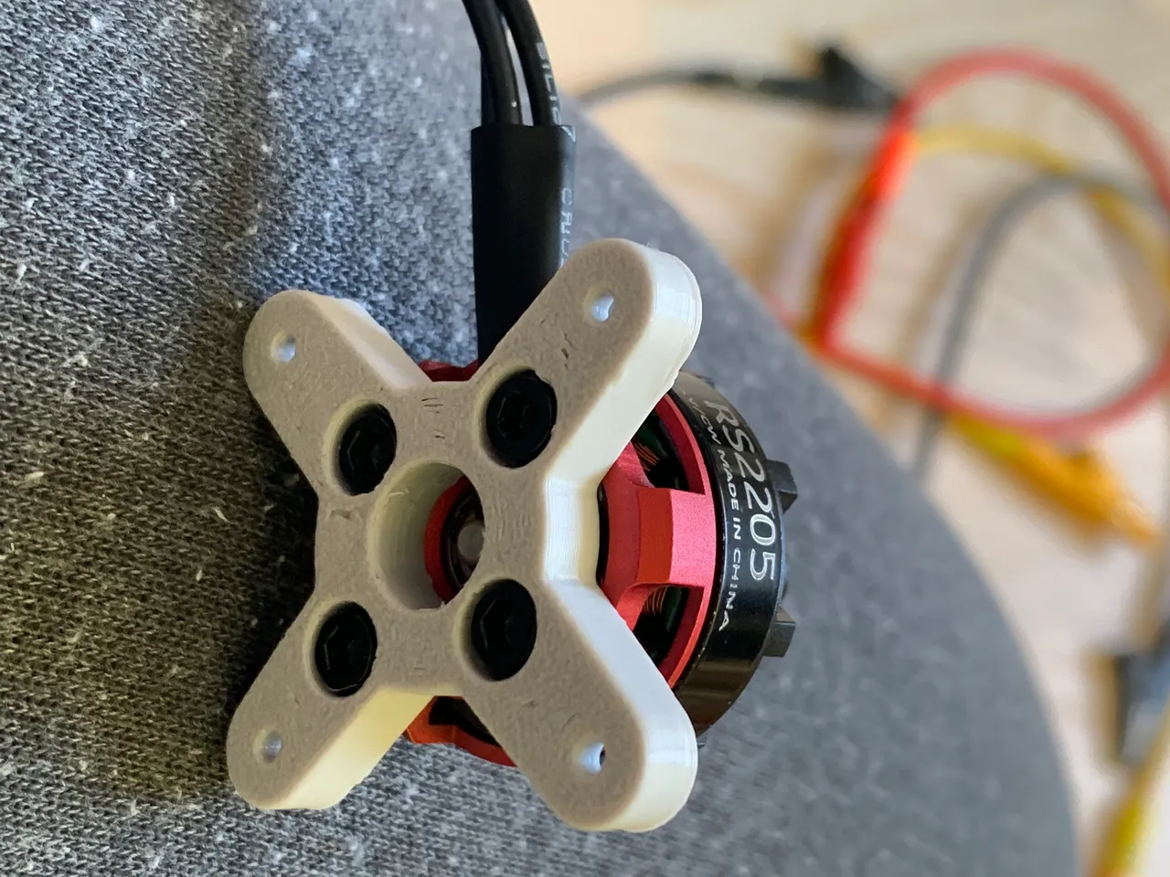 engine mount A2212 RS2205 by PhantomHeadache | Download free STL model ...