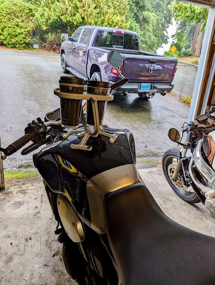 Novelty Motorcycle two-cup holder by Greg | Download free STL model ...