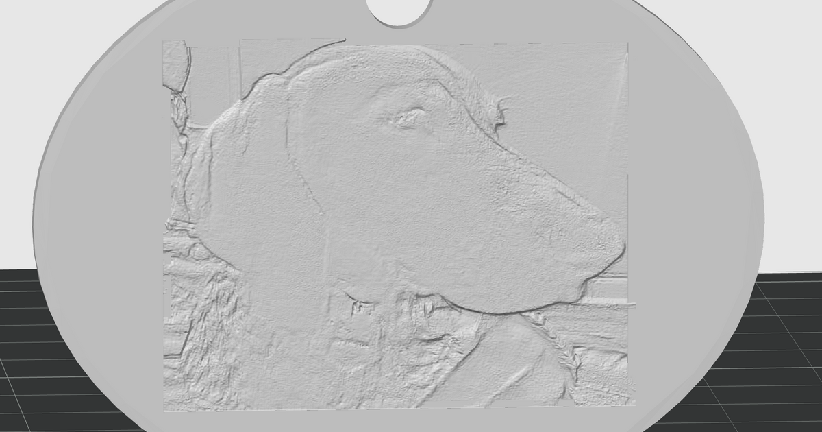 German Shorthaired Pointer GSP Key Tag Dog Lithophane by Bowieinc ...