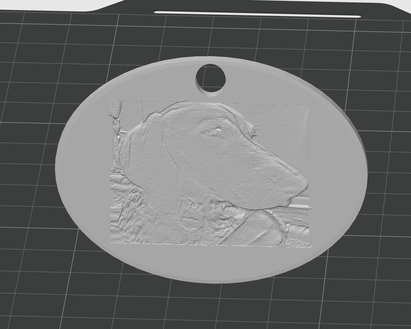 German Shorthaired Pointer GSP Key Tag Dog Lithophane by Bowieinc ...