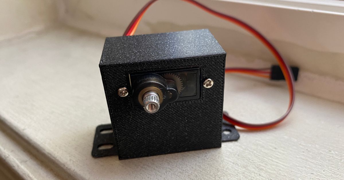 Servo box by gsatelite | Download free STL model | Printables.com