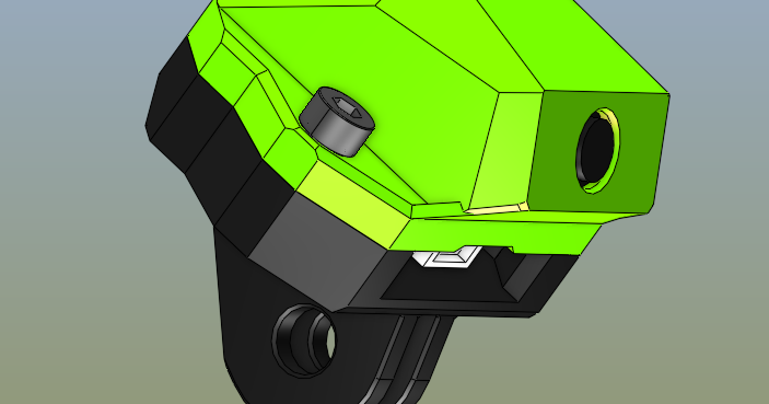 3DO Usb Cam GO Pro adapter by DJ_Designs | Download free STL model ...