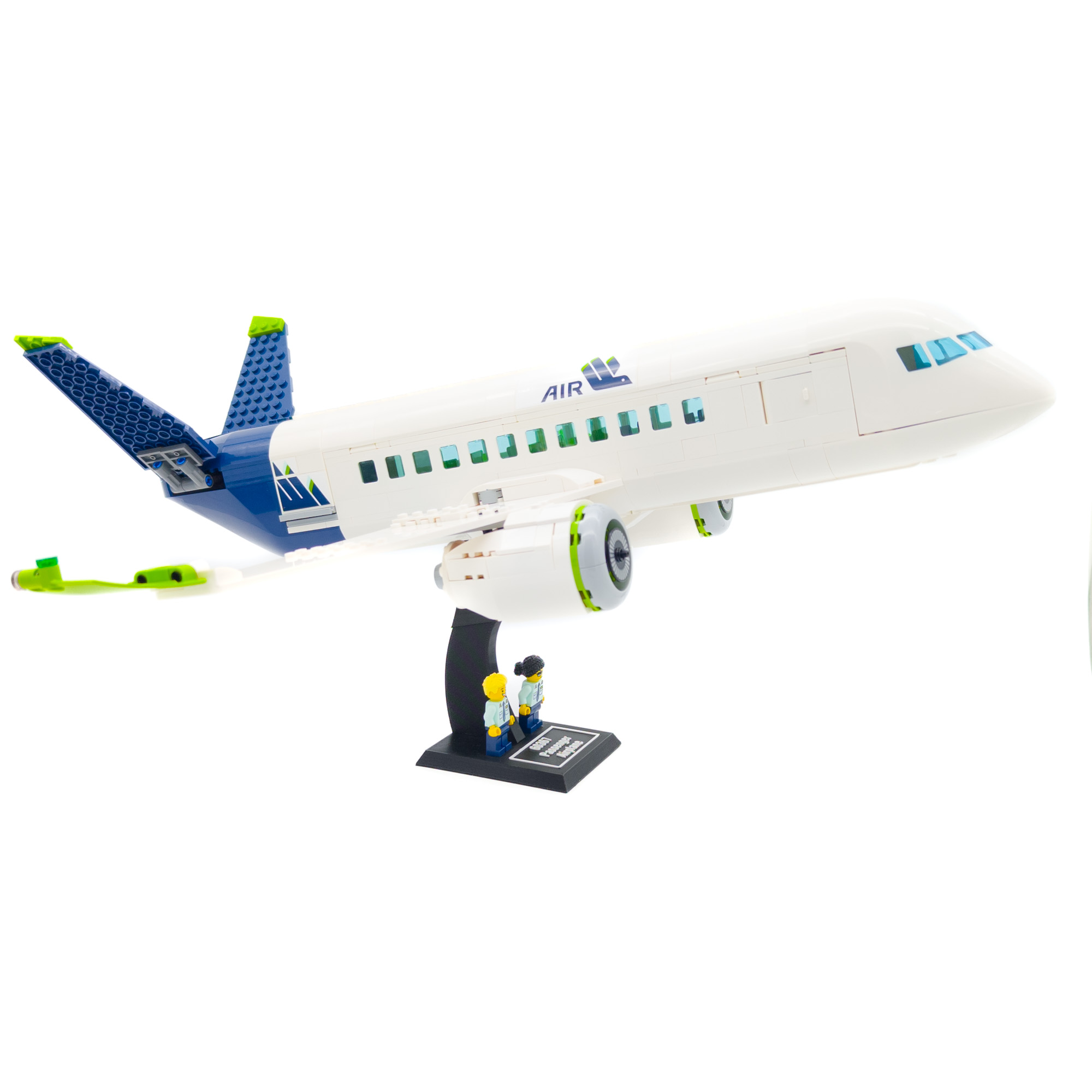 Display Stand for LEGO City Passenger Airplane 60367 / 60262 / 60104 ...
