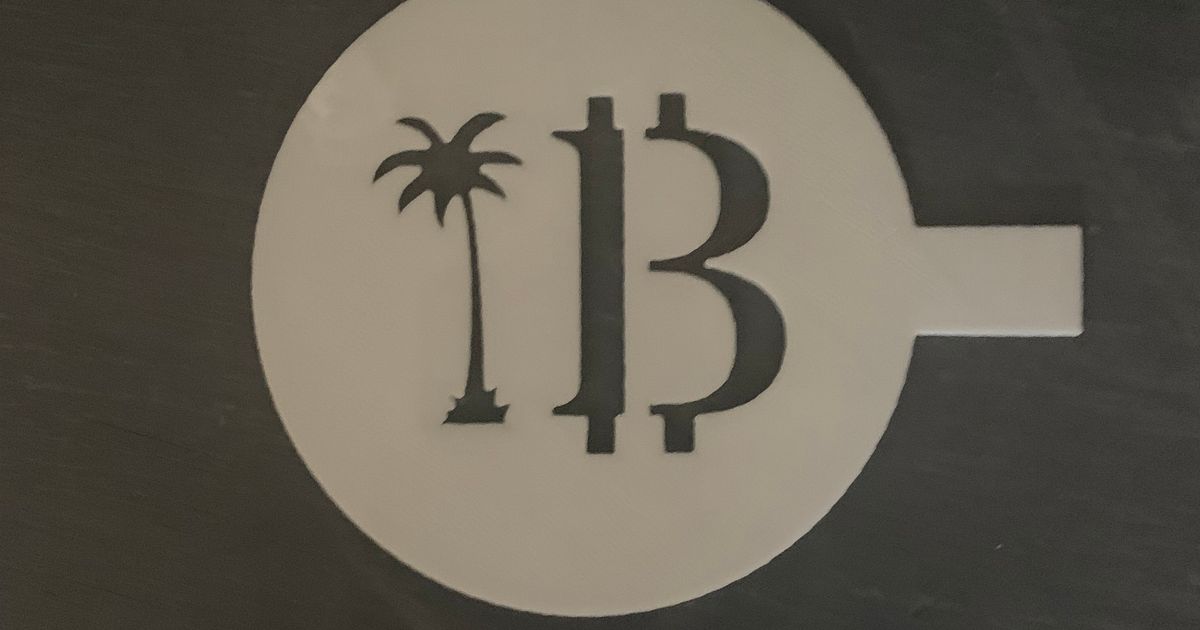 California Bitcoin Cinnamon Stencil by Grunkle_Bitcoin | Download free ...