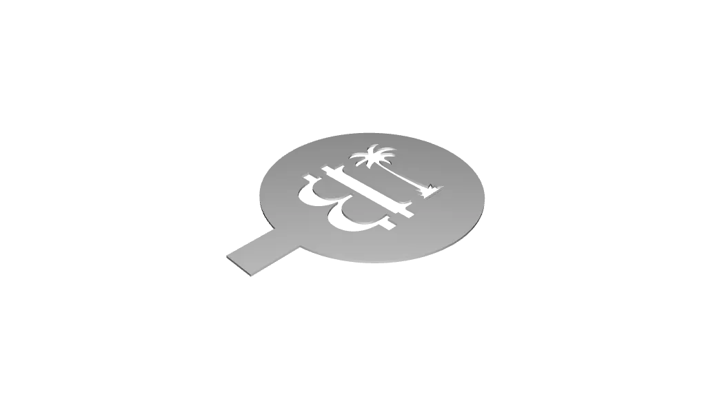 California Bitcoin Cinnamon Stencil by Grunkle_Bitcoin | Download free ...