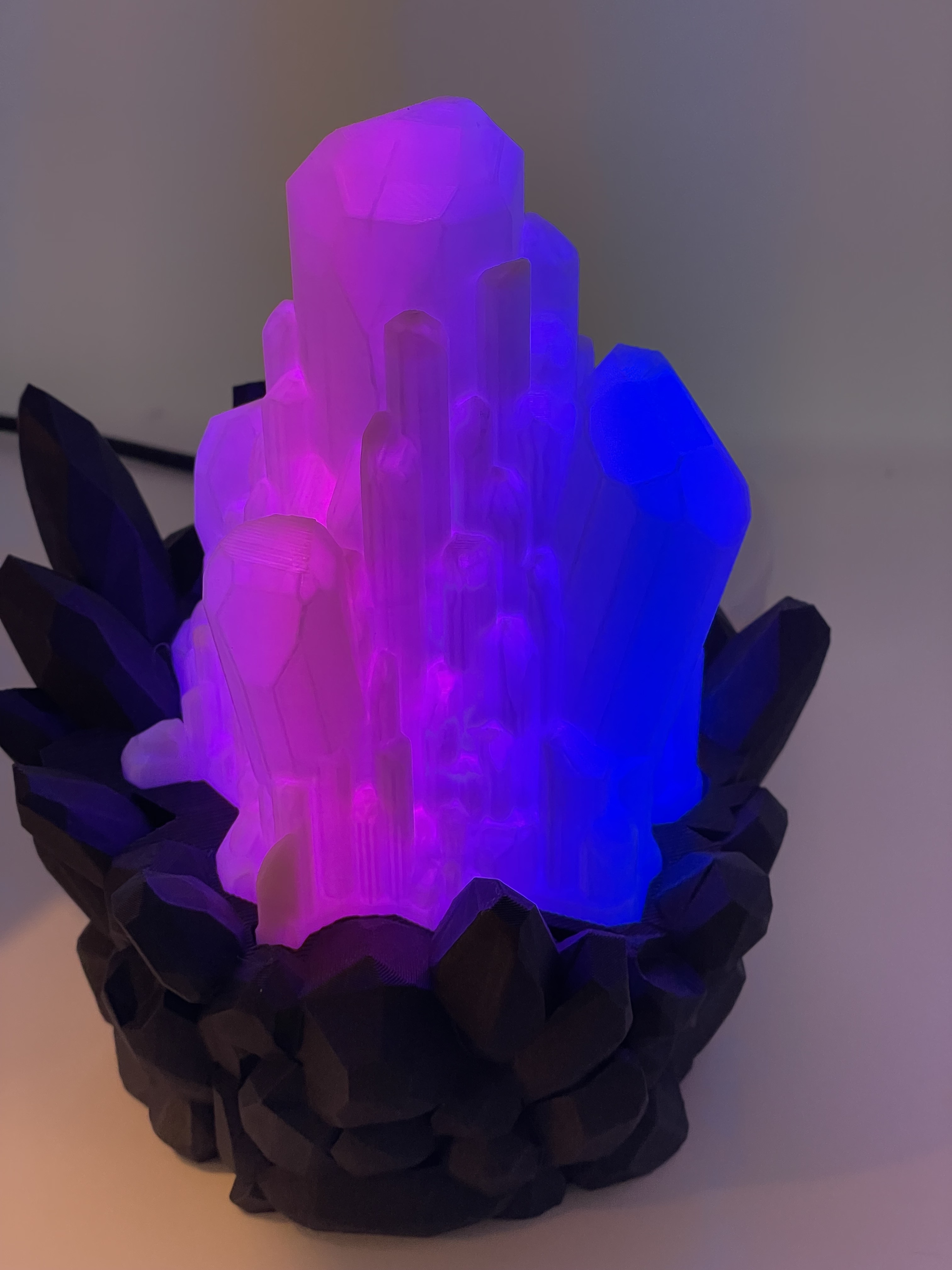 Crystal RGB Led Lamp by Tack | Download free STL model | Printables.com
