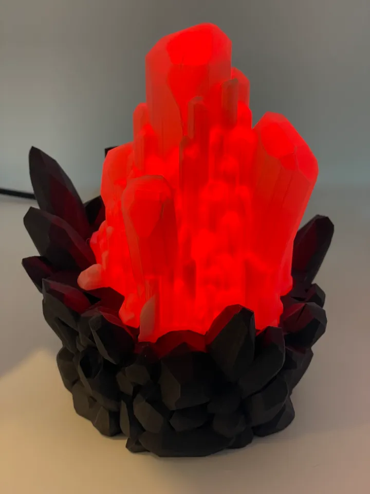 Crystal RGB Led Lamp by Tack | Download free STL model | Printables.com