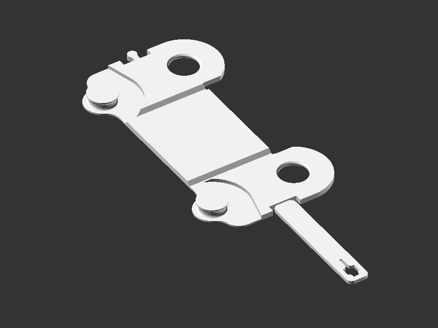 Cable carrier (flat print & fold) by Jack | Download free STL model ...