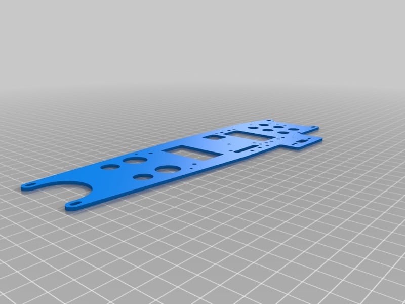 Hirobo Alien Mid4 Radio Plate (AL-31) by rwxr | Download free STL model | Printables.com