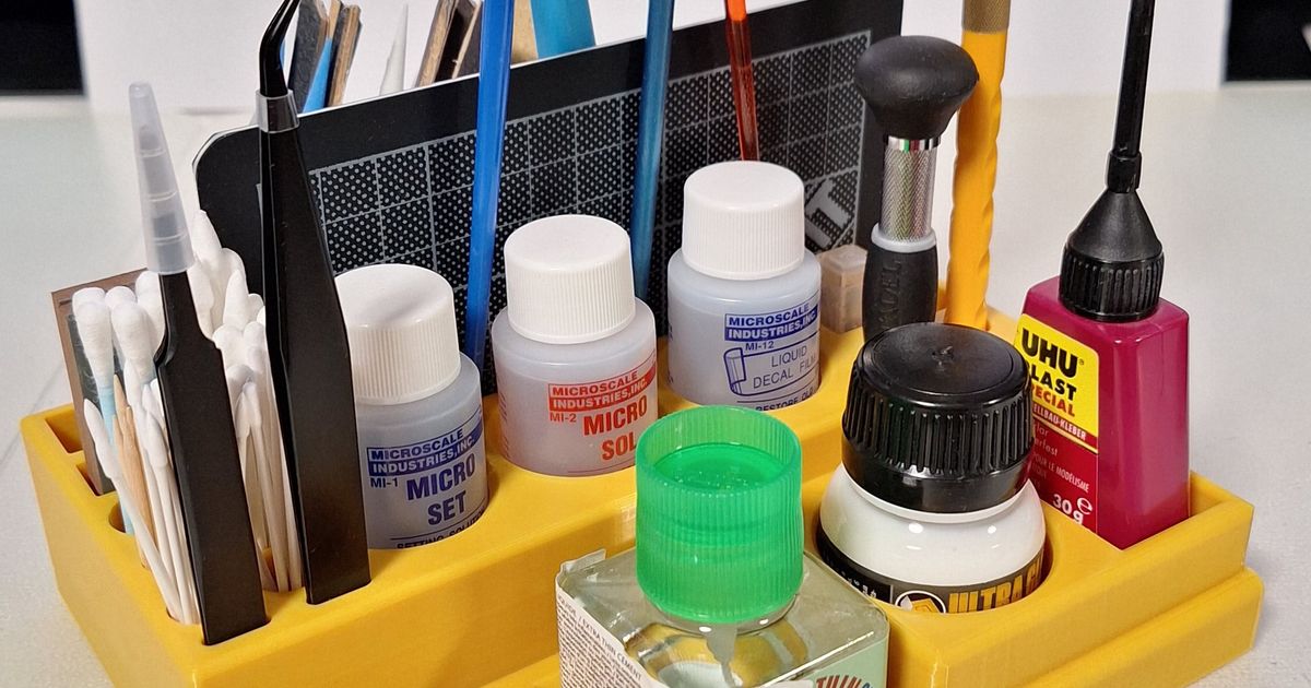 Model kit workstation - cutting, gluing, sanding, decals by WD ...