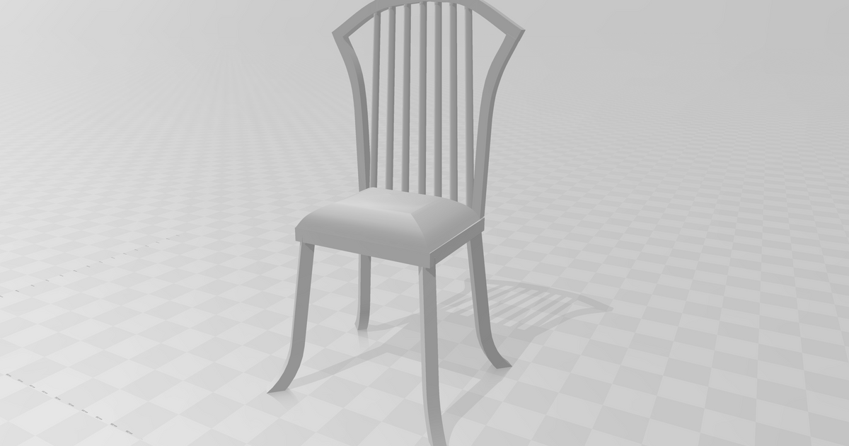 Chair by Yorchmur | Download free STL model | Printables.com